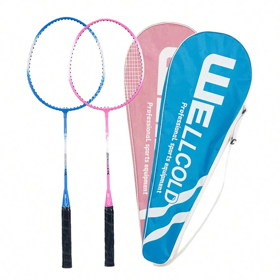 2pcs/Set Beginner Woolen Badminton Racquets Unisex Sports Training ...