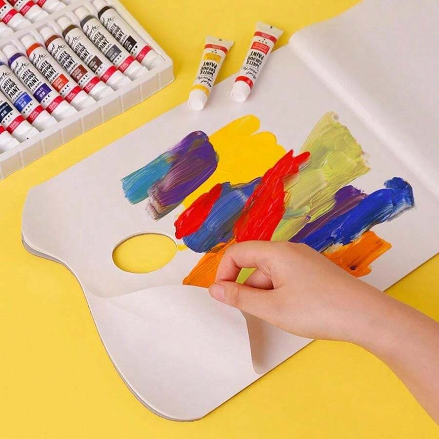 36Sheets Tearable Portable Palette Paper ,Cleanup Is Quick And Easy ...