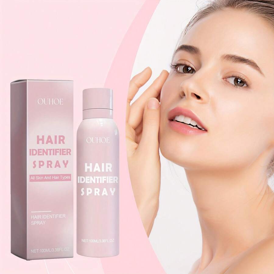 100ml Facial Hair Identification Spray, Facial Hair Softening Gentle ...