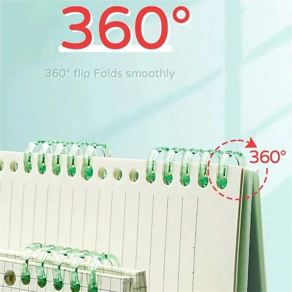 20pcs Loose-Leaf Binder Ring Opening Ring, Loose-Leaf Paper Clip Ring ...