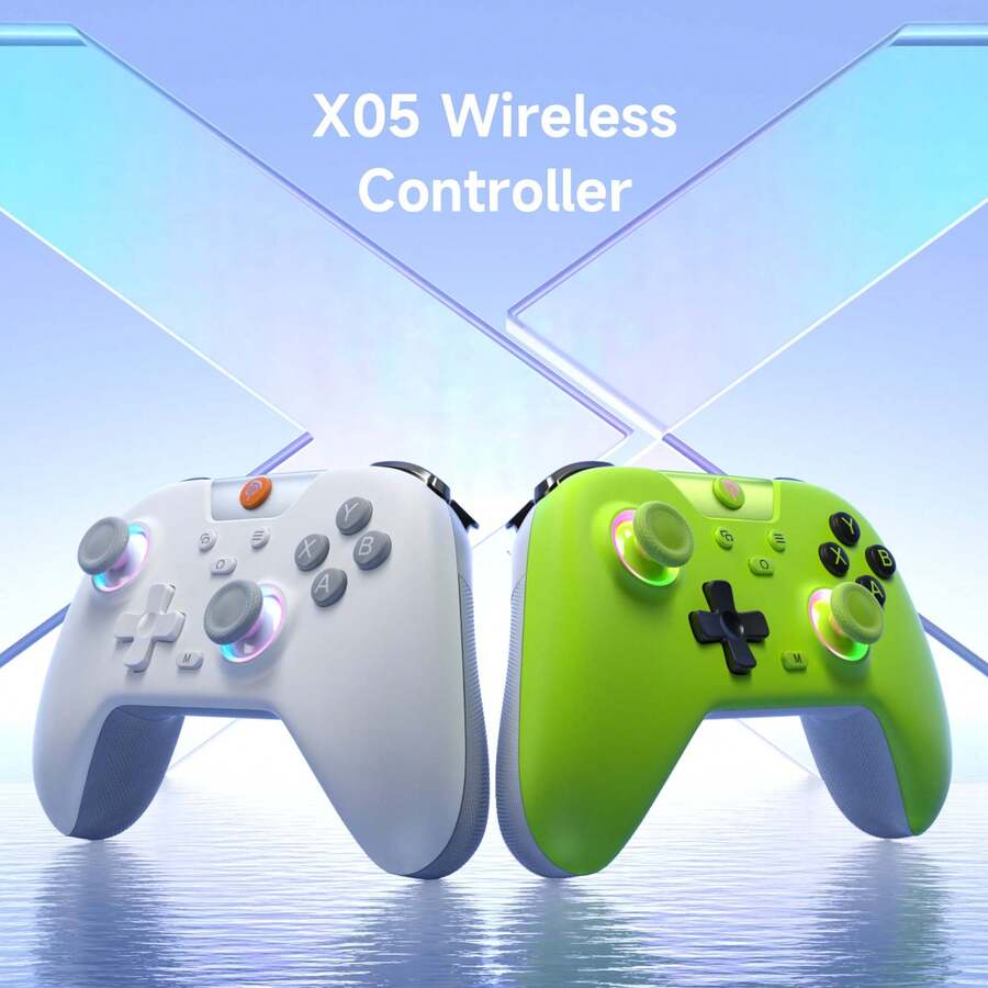 Control de juegos multiplataforma Easy SMX X05 con joysticks de efecto ...