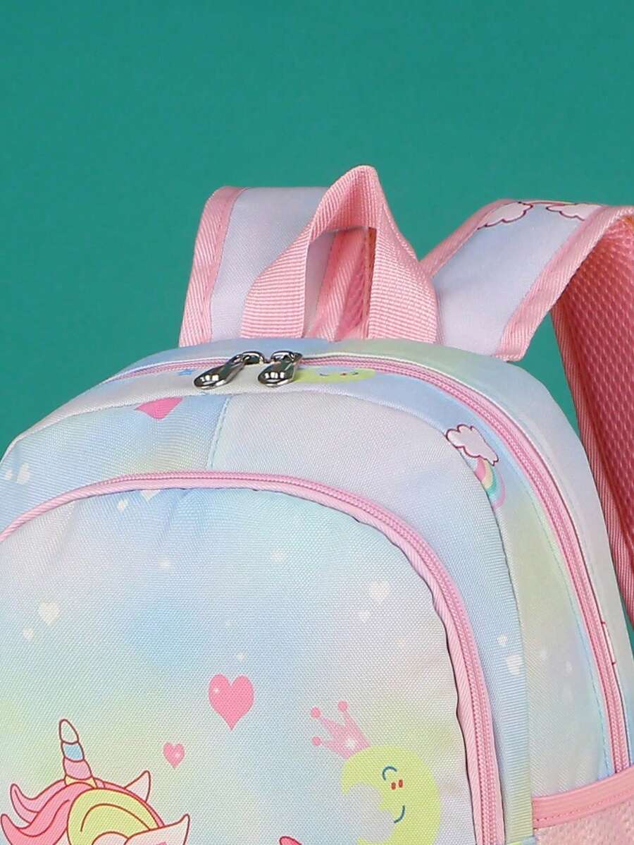 Cute Cartoon Style Mini Backpack, Cute Unicorn Design School Bag ...