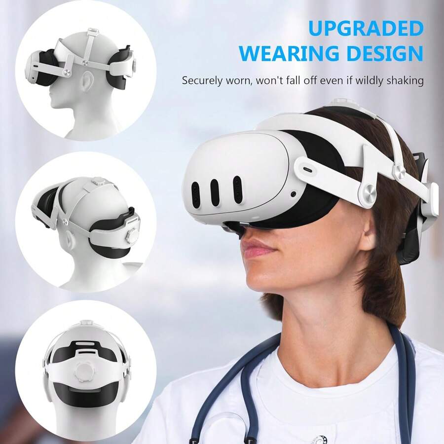 Head Strap For Meta/Oculus Quest 3, Replacement Halo Strap For Enhanced ...