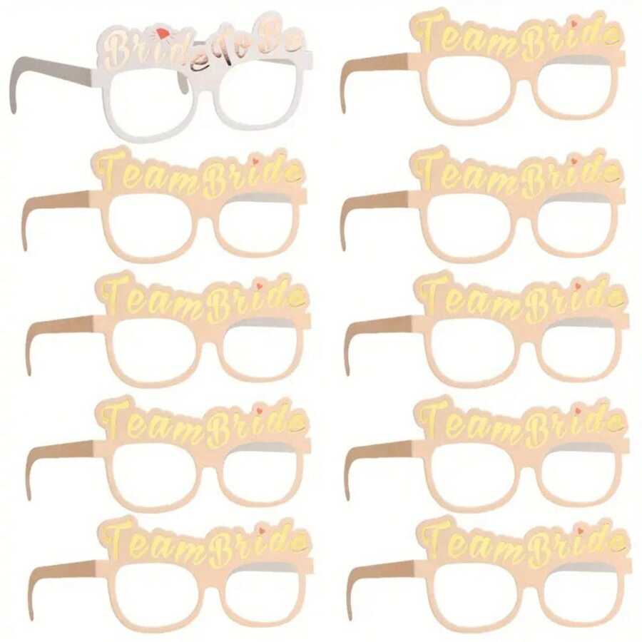 Bridal Shower Favors Bachelorette Party Supplies, 9 Team Bride Glasses ...