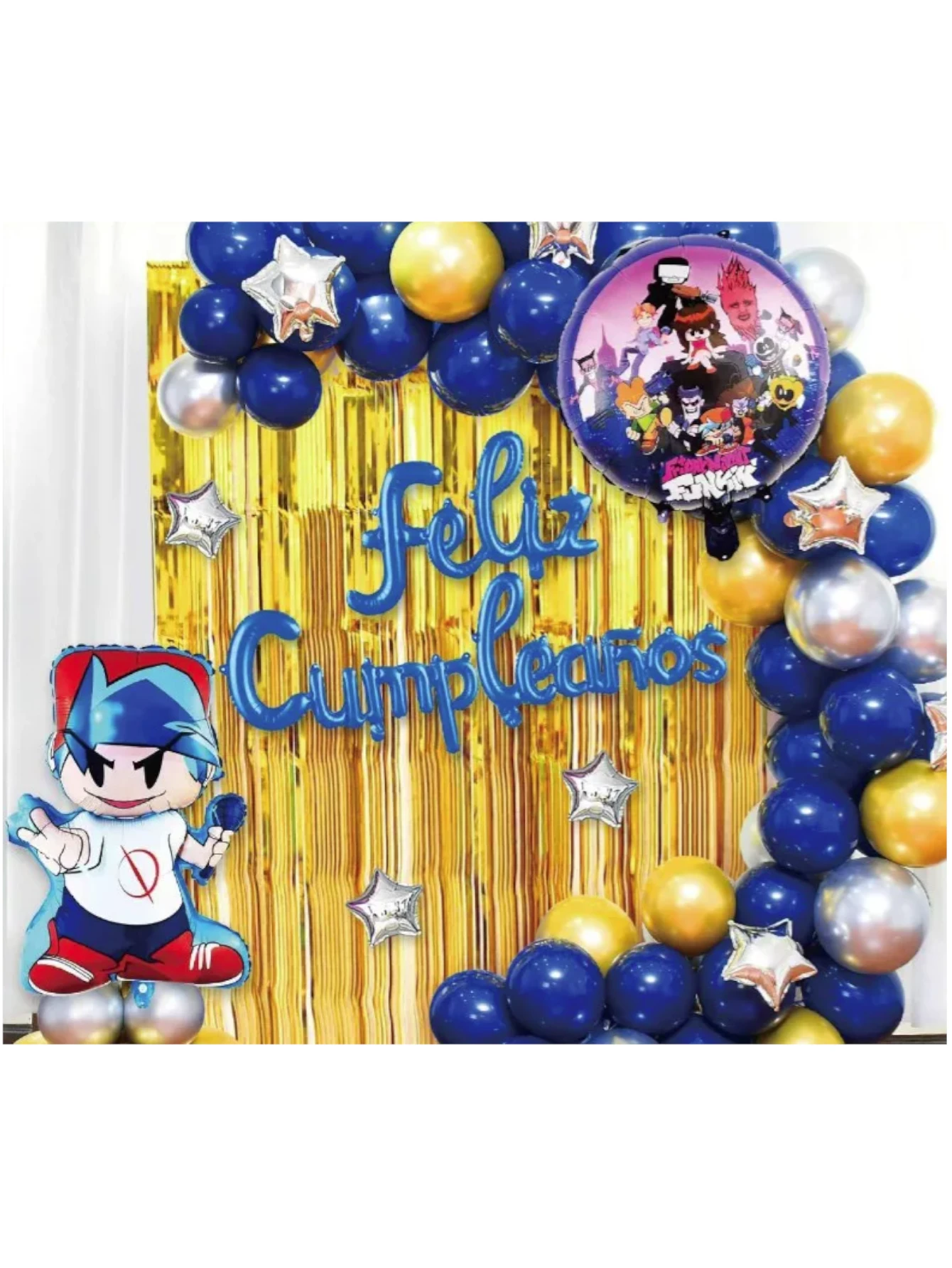 Fnf Friday Night Funkin' Balloons Birthday Decoration Kit for Sale ...