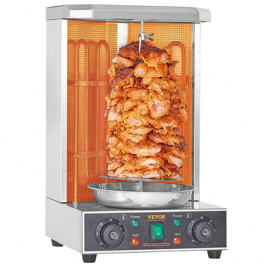 Shawarma Grill Machine, 13lbs Capacity, Chicken Shawarma Cooker Machine ...