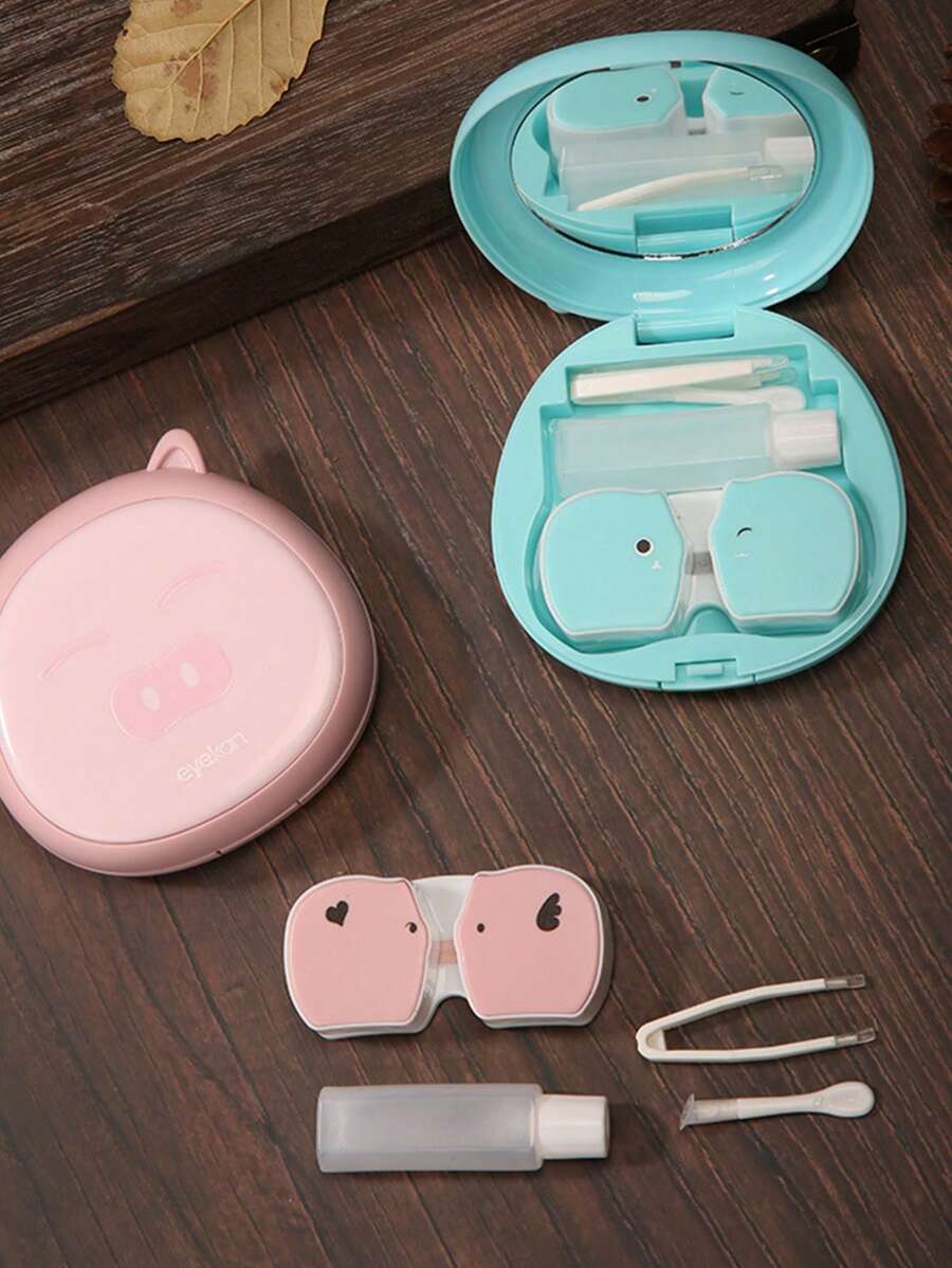 Contact Lens Case, Contact Box, Companion Box, Cartoon Sweet, Cute Pet ...
