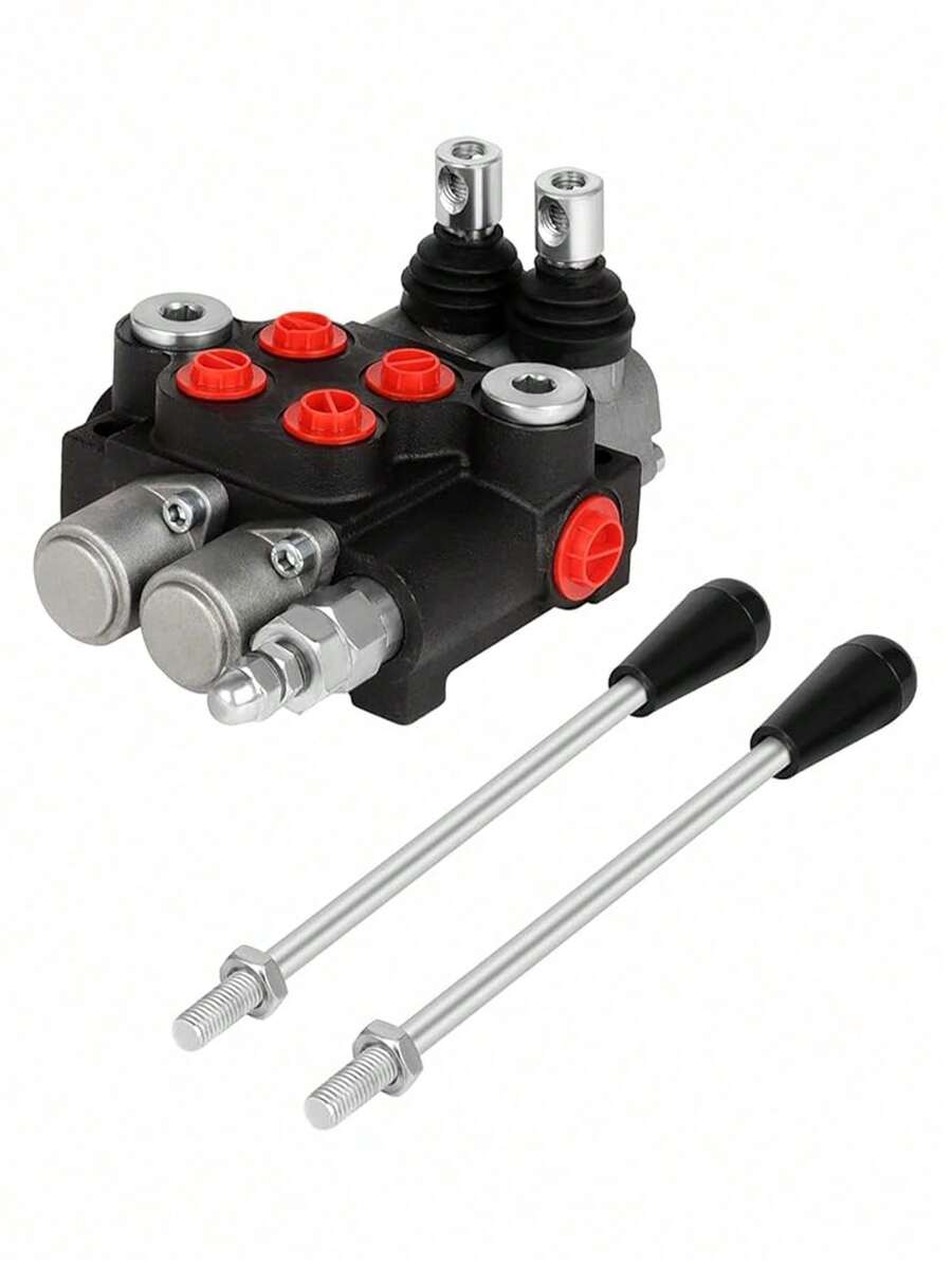 Hydraulic Flow Control Valve G Ports Adjustable Relief Lever Handle ...