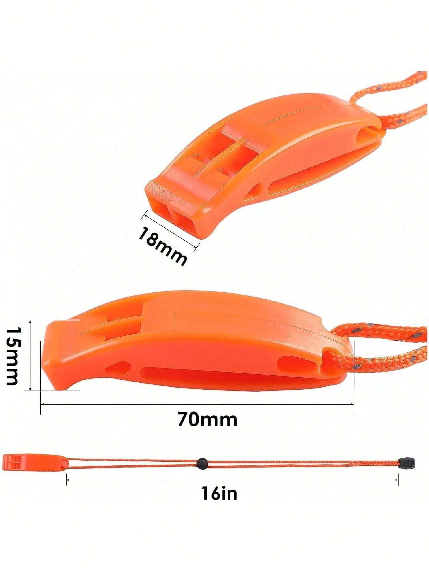 Outdoor Survival Dual-Frequency Whistle, Emergency Lifesaving Whistle ...