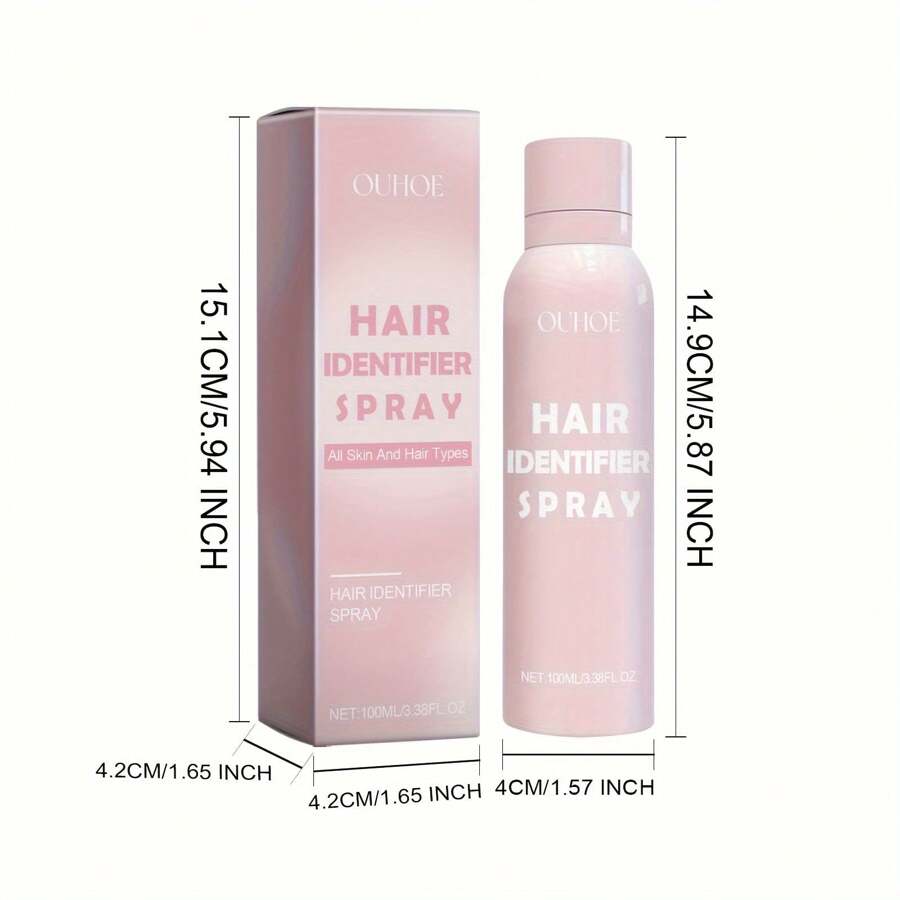 100ml Facial Hair Identification Spray, Facial Hair Softening Gentle ...