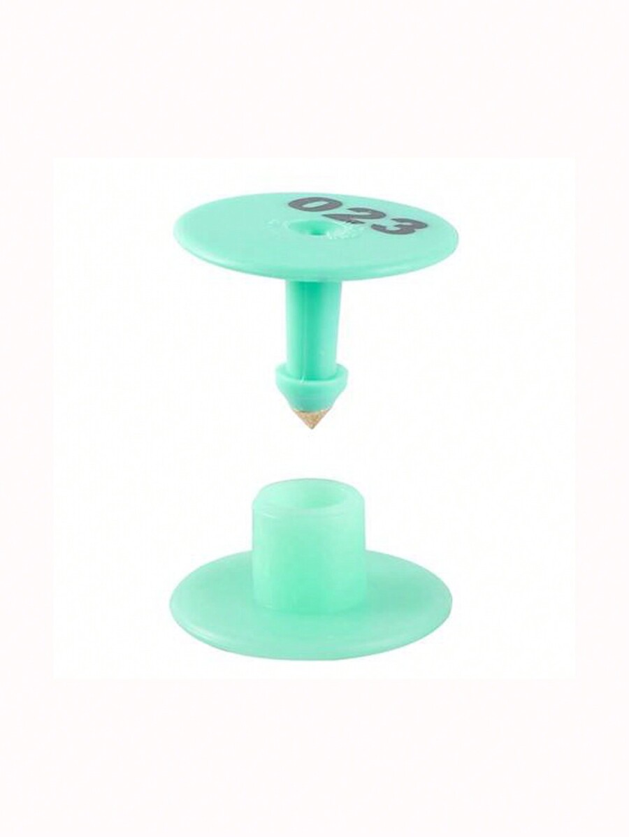 100pcs Pig Ear Tags With Numbers 001-100, Anti-Loss Livestock Round Ear ...