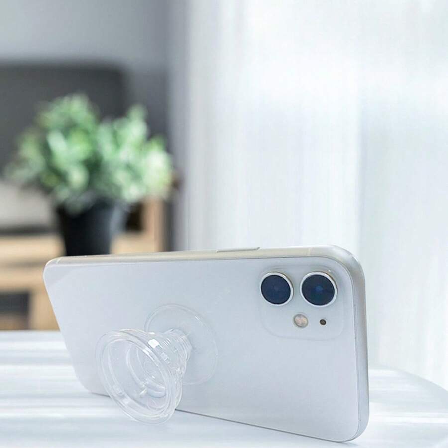10pcs Transparent Slouchy Phone Holder With Foldable & Extendable Pop ...