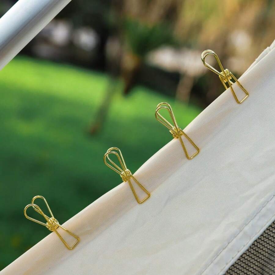 20pcs Metal Clips For Fixing And Securing Outdoor Tents And Canopies ...