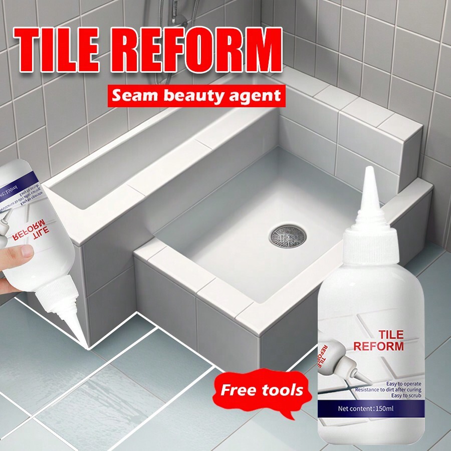 1 Bottle,Waterproof Tile Gap Repair Filler, Home Waterproof Tile Gap ...
