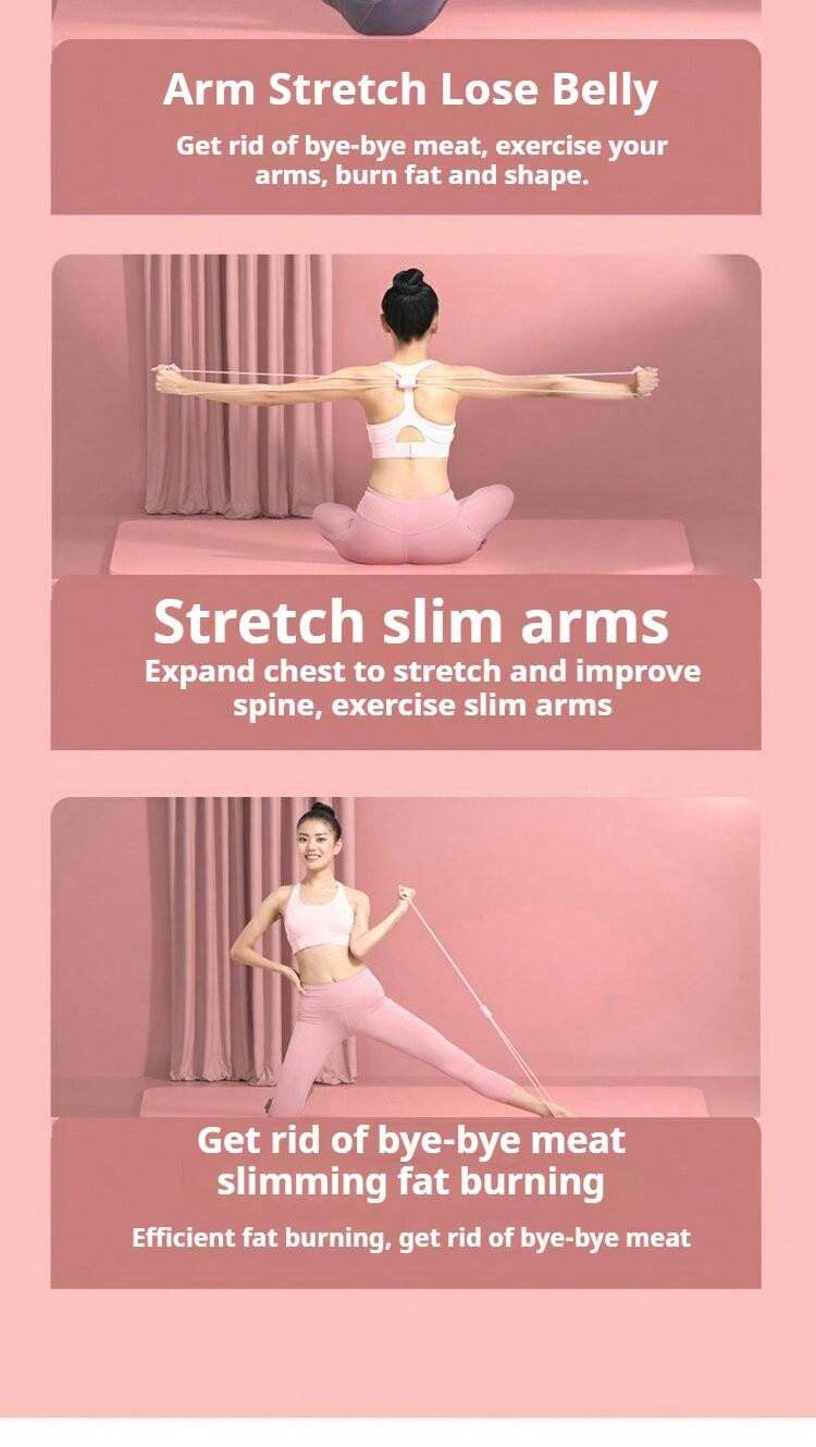 Figure Of 8 Stretcher, Open Back, Open Shoulder, Stretch Rally Band ...