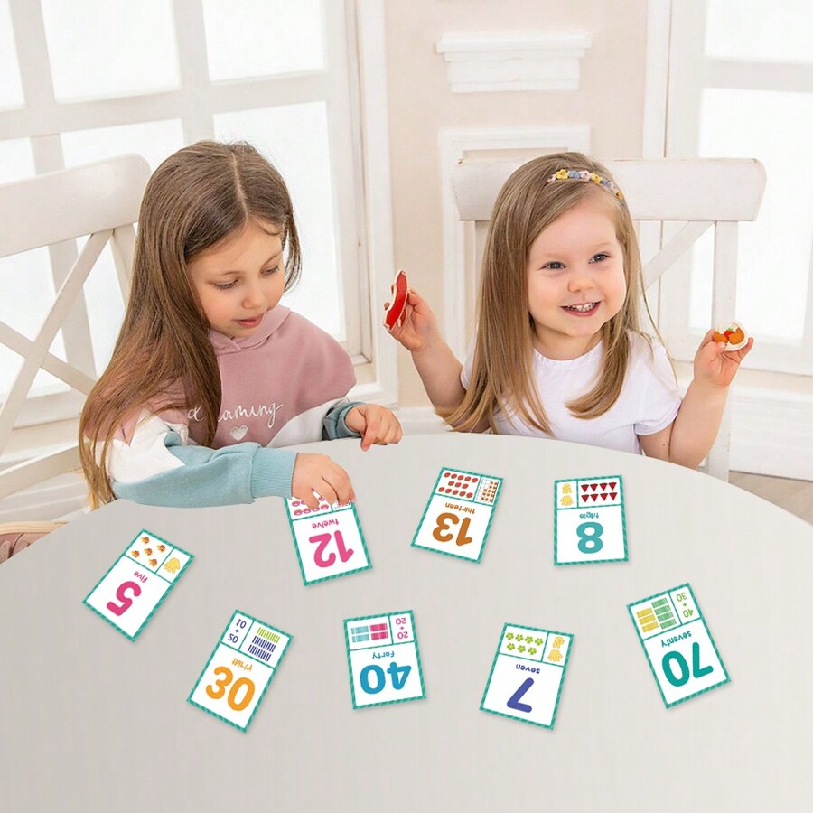 Number Flash Cards For Toddlers 2-4 Years Old, Numbers Flashcards With ...