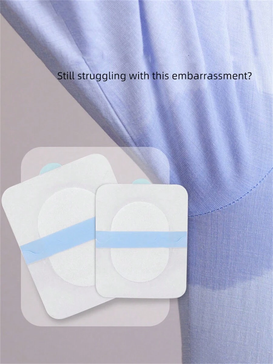 8/10/20pcs Thin Summer Disposable Underarm Sweat Pads With Absorbent ...