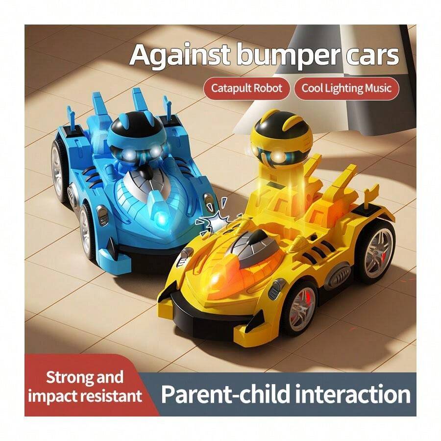 New Children's Double Battle Remote Control Bumper Car, Interactive ...