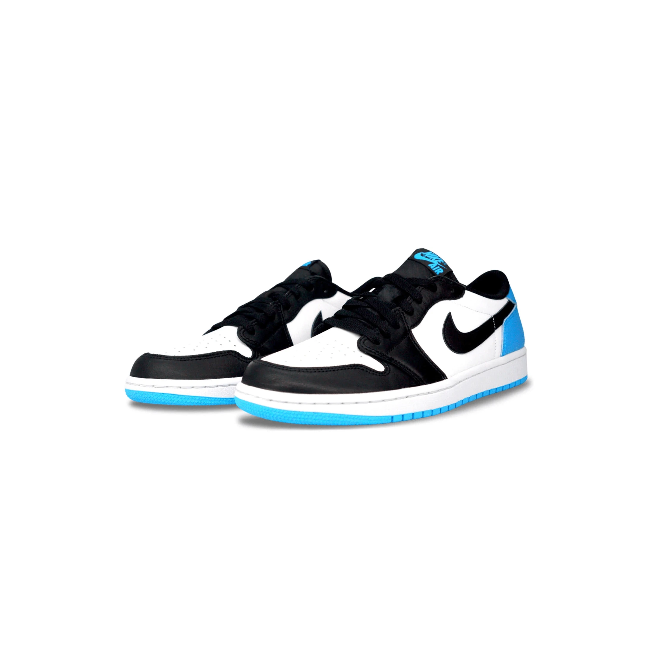 Nike Jordan 1 Low Black Dark Powder Blue (CZ0775-104) Women Size 5-12 ...