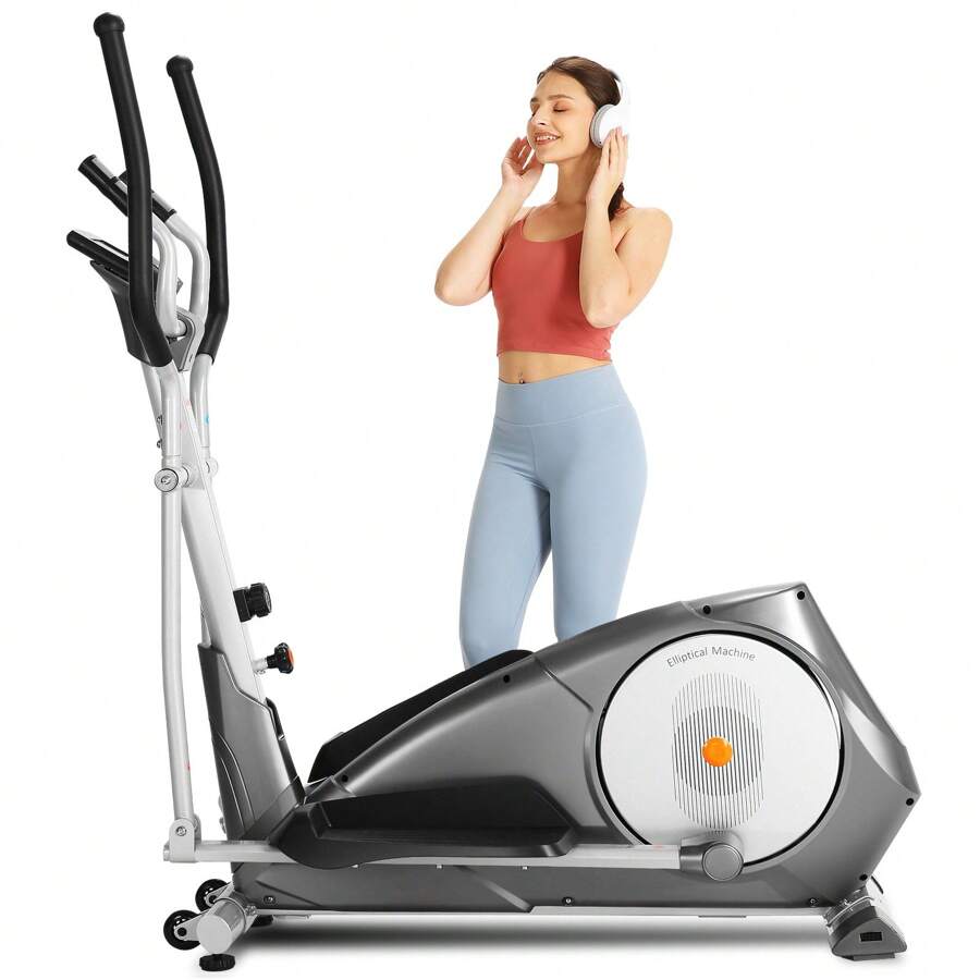 YOUNGFIT Elliptical Machine, Foldable Elliptical Machine For Home, 22 ...