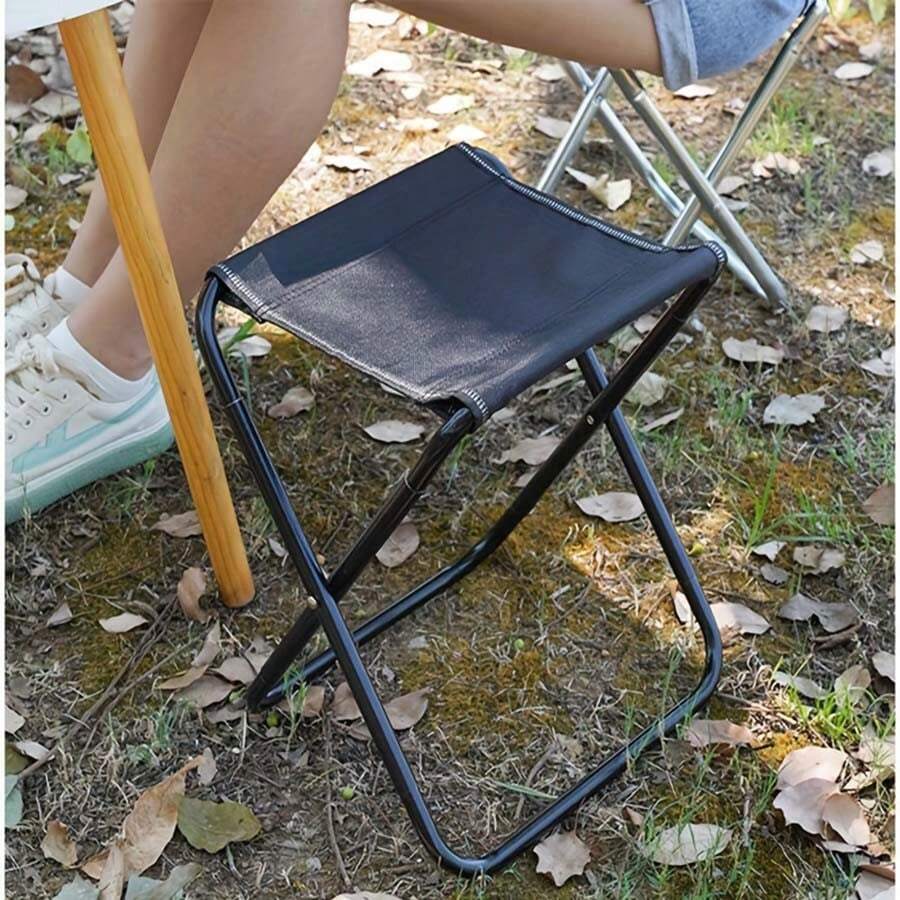 Portable Outdoor Folding Stool Convenient For Camping, Fishing And ...