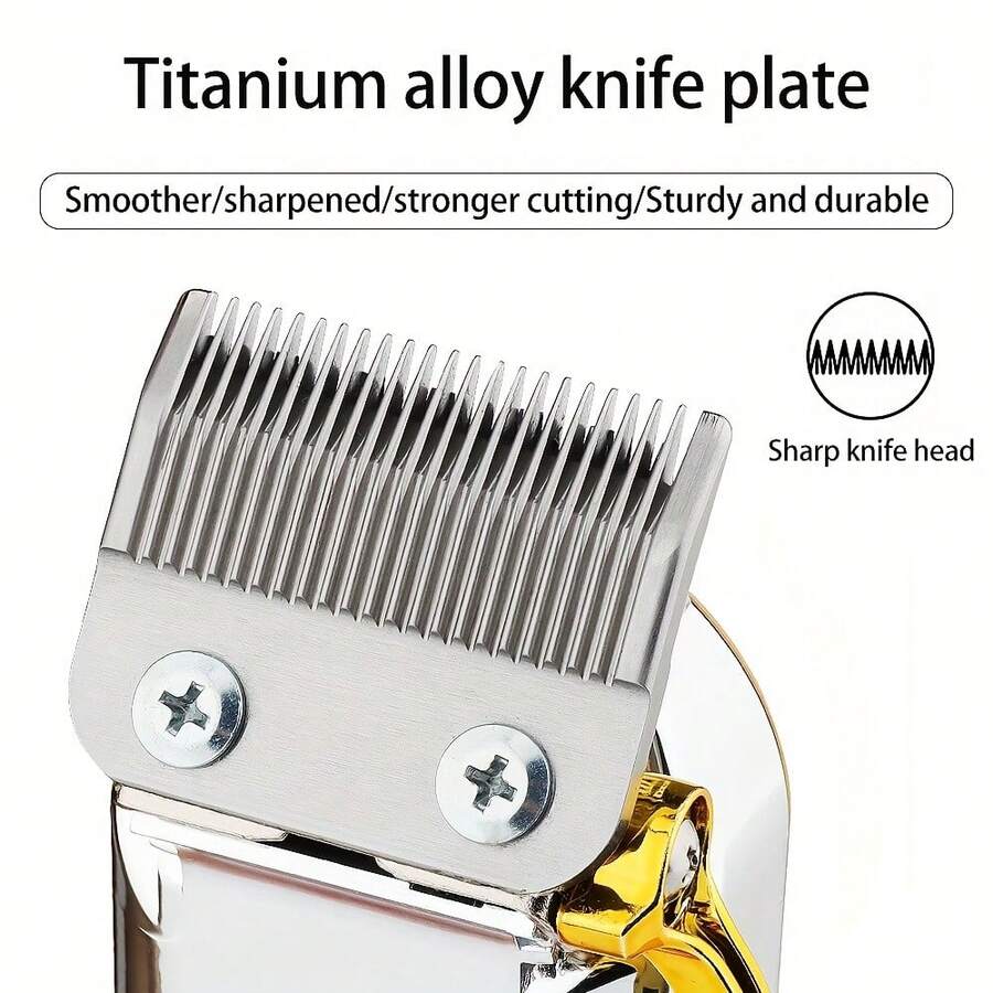 3-Piece Mens Grooming Genius - High-Performance T-Blade Trimmer With ...