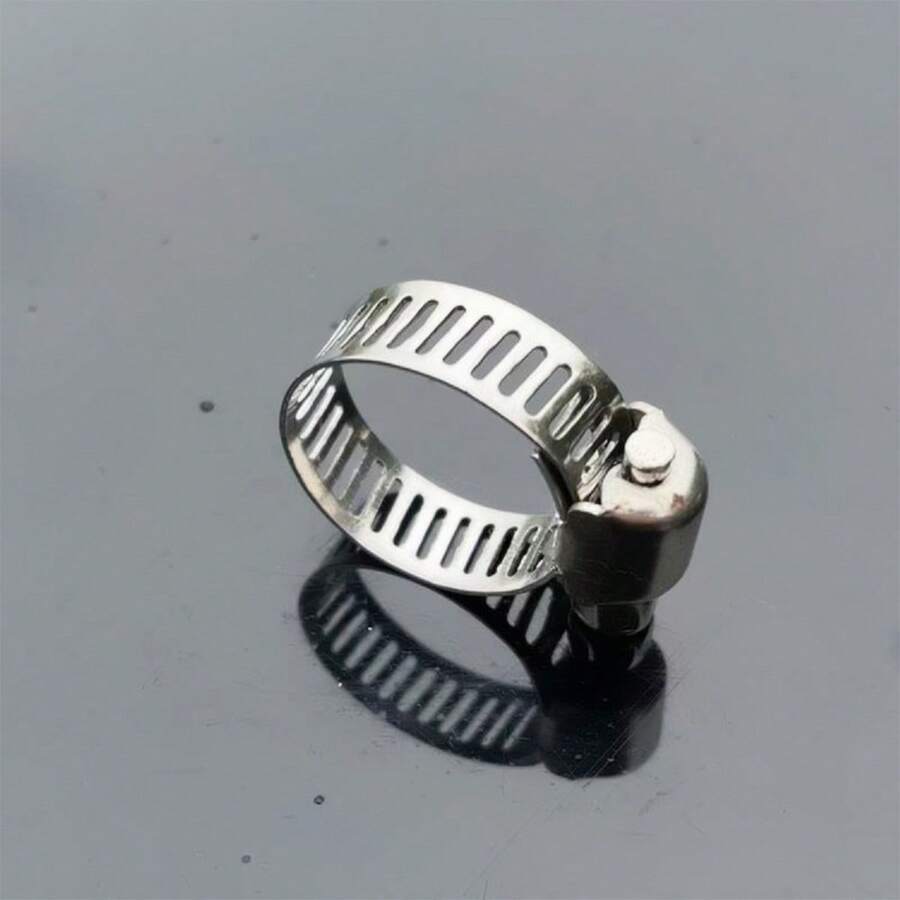 10pcs Stainless Steel Hose Clamps, Made Of High-Quality Cold-Rolled ...