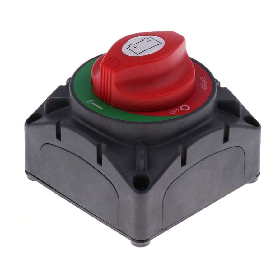 Marine Battery Disconnect Switch - Premium On-Off Position Master Cut ...