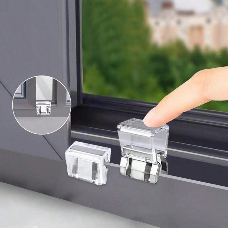 2pcs/Pack Safety Window Position Lock With Moving Function For Sliding ...