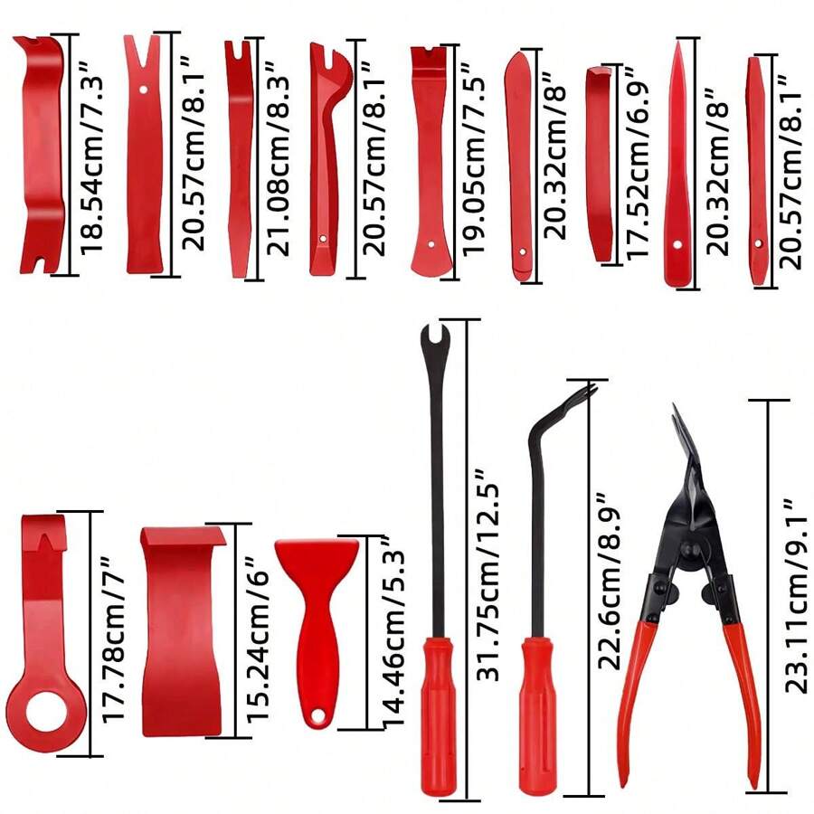 Car Trim Removal Tool Pry Kit Car Panel Tool Stereo Removal Tool Kit ...