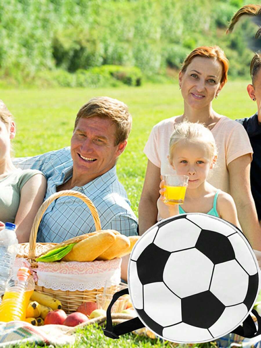 Creative And Fun Soccer Lunch Insulated Bag For Football Fans Men Women ...