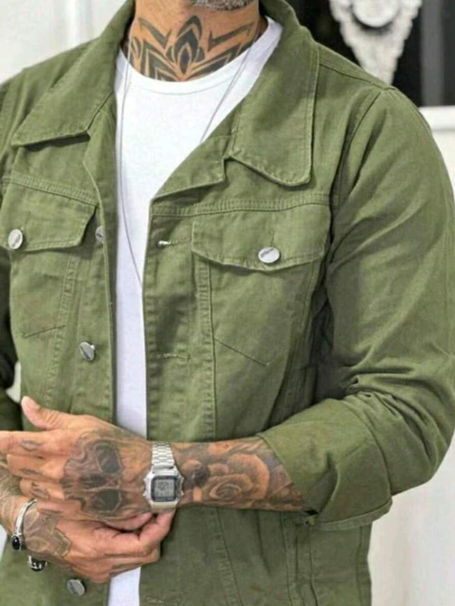 Men Denim Jackets | Moda de Mujer | SHEIN México