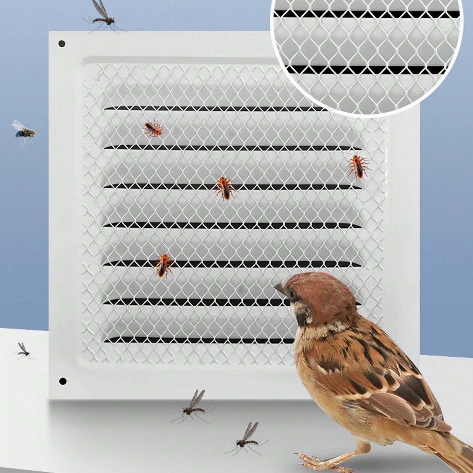 1pc Aluminum Alloy Square Ventilation Rainproof Louver For Exterior ...