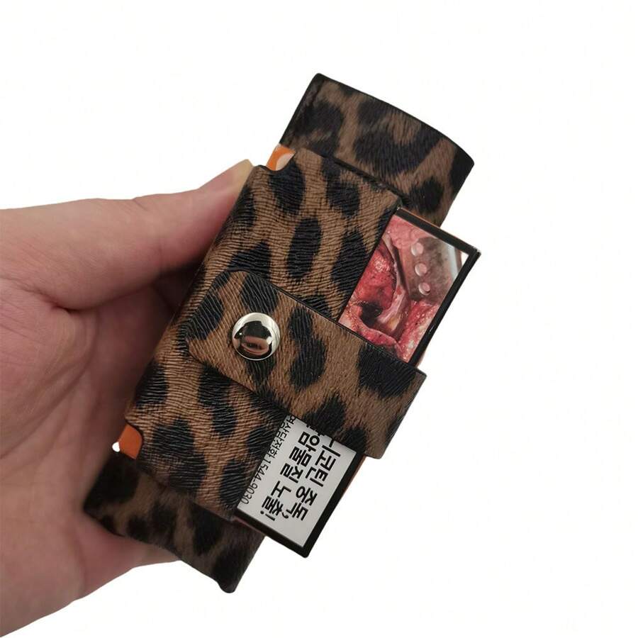 2in1 Cigarette Box For IQOS ILUMA ONE Leather Case Cigarette Skin Cases ...