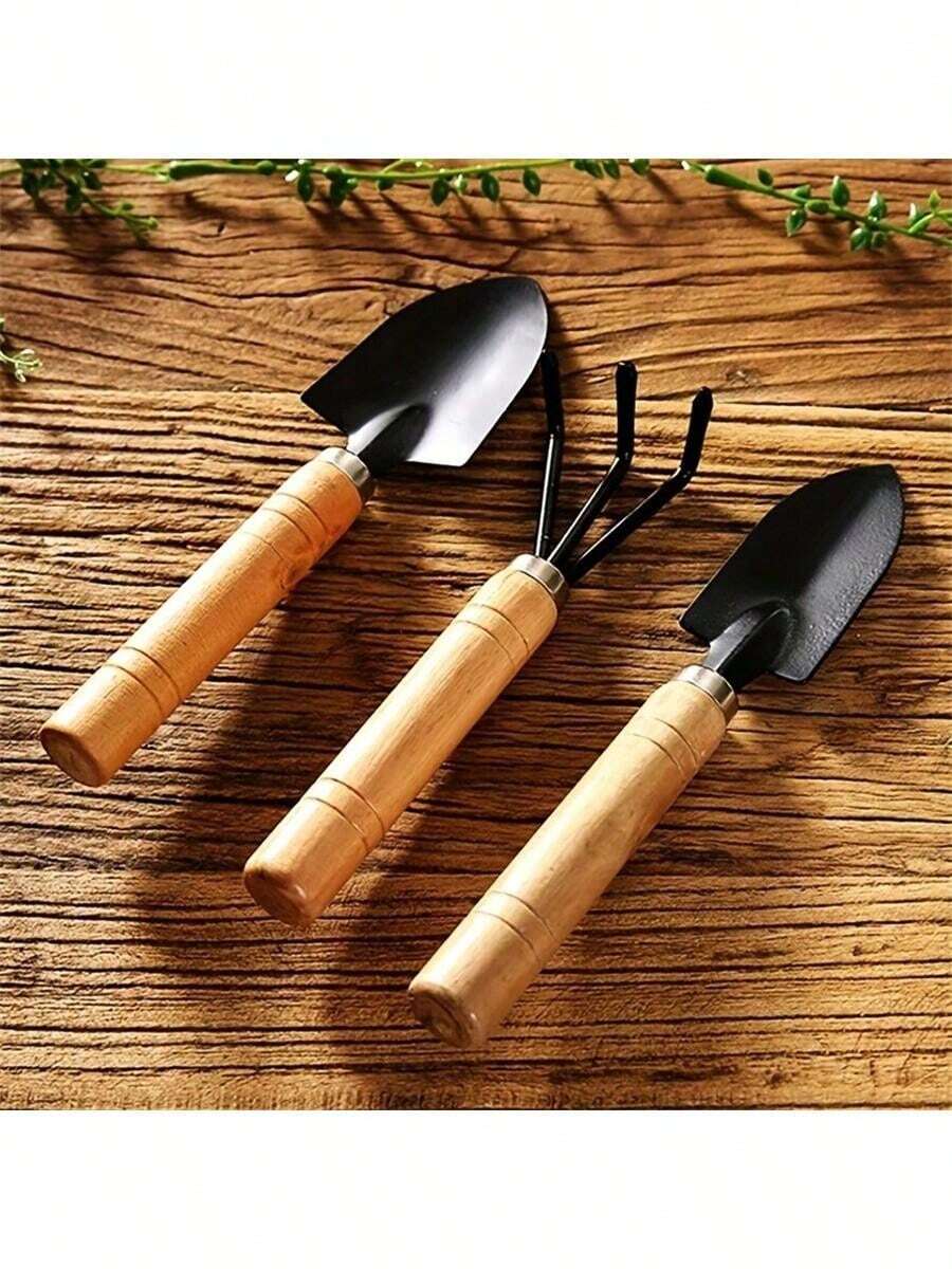 1pc Garden Tool Set (Rake, Shovel, Large Gardening Mini Succulent Plant ...