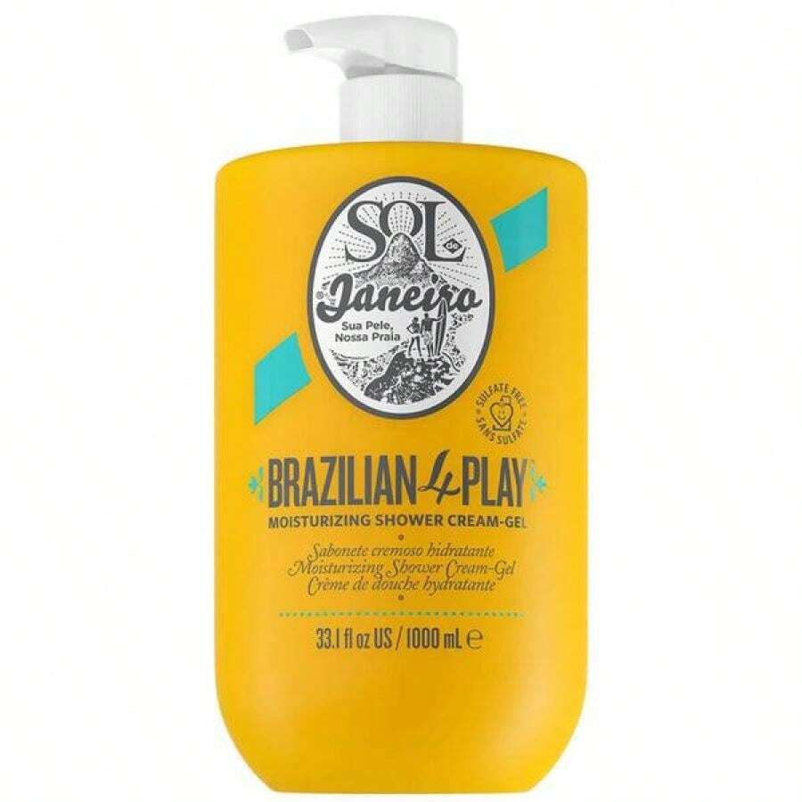 Sol de Janeiro Brazilian 4 Play Moisturizing Shower Cream-Gel 1000ml | SHEIN USA