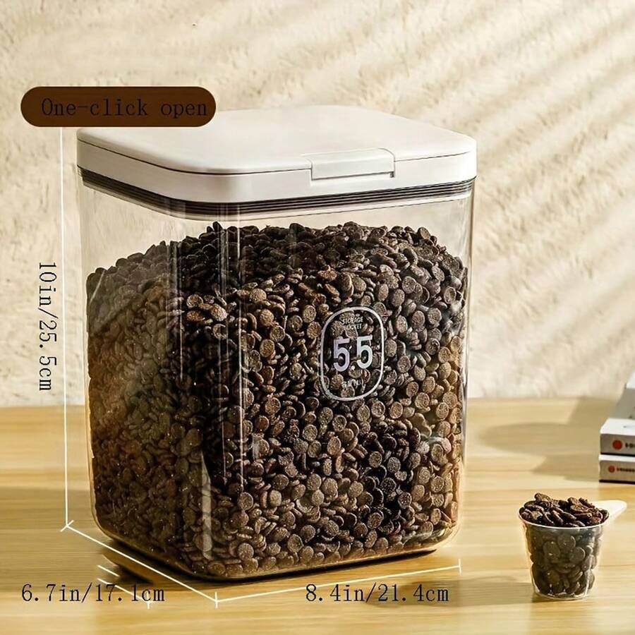 Pet Food Storage Tank Dog Food Bucket Cat Food Bucket Moisture Proof ...