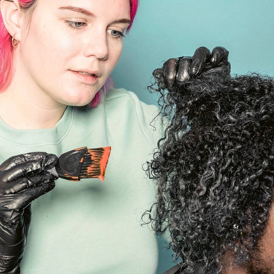 2-Piece Professional Hair Dye Brushes Set - Seamless Application ...