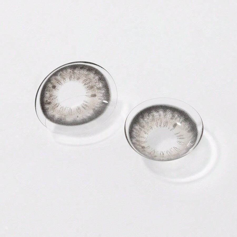 Magister Contact Lens Gray 1 Pair/2 Pcs 14.2mm 6 Months Disposable 8 ...