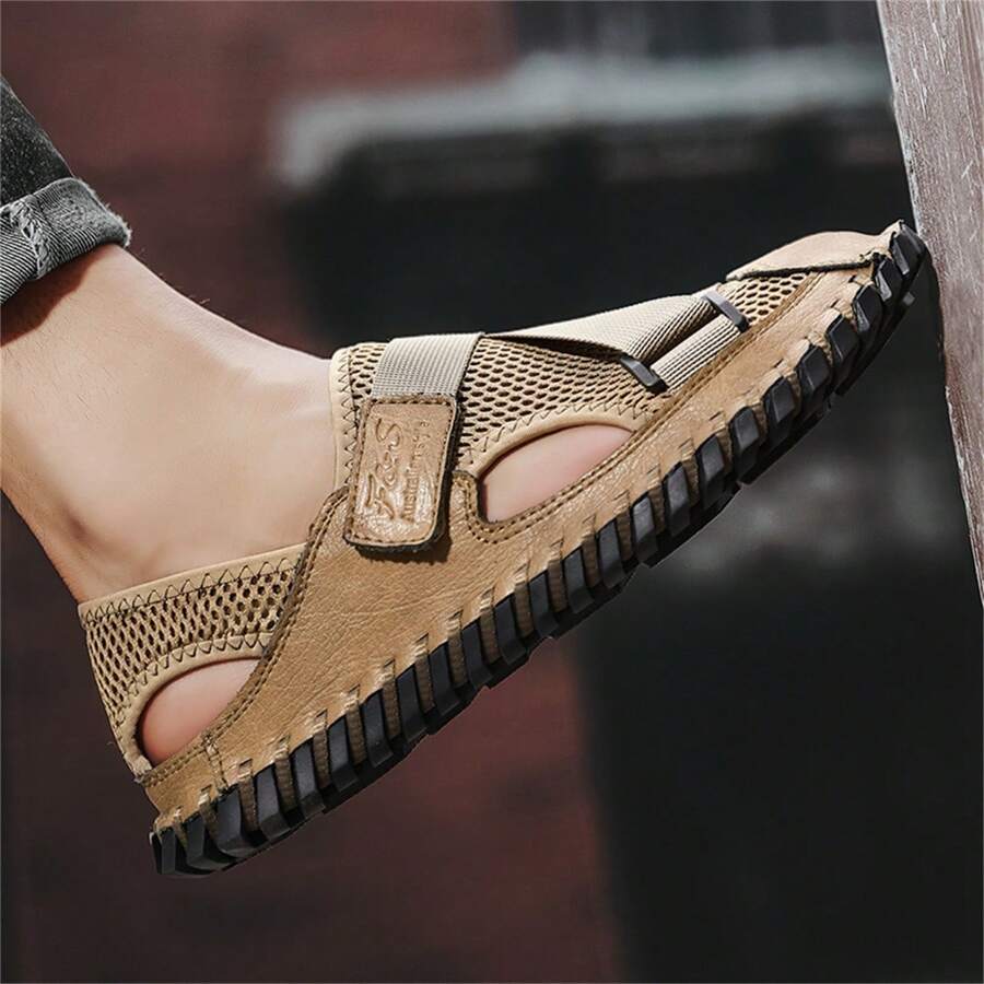 Men's Outdoor Steel Toe Sandals Large Size Casual Sports Sandals ...