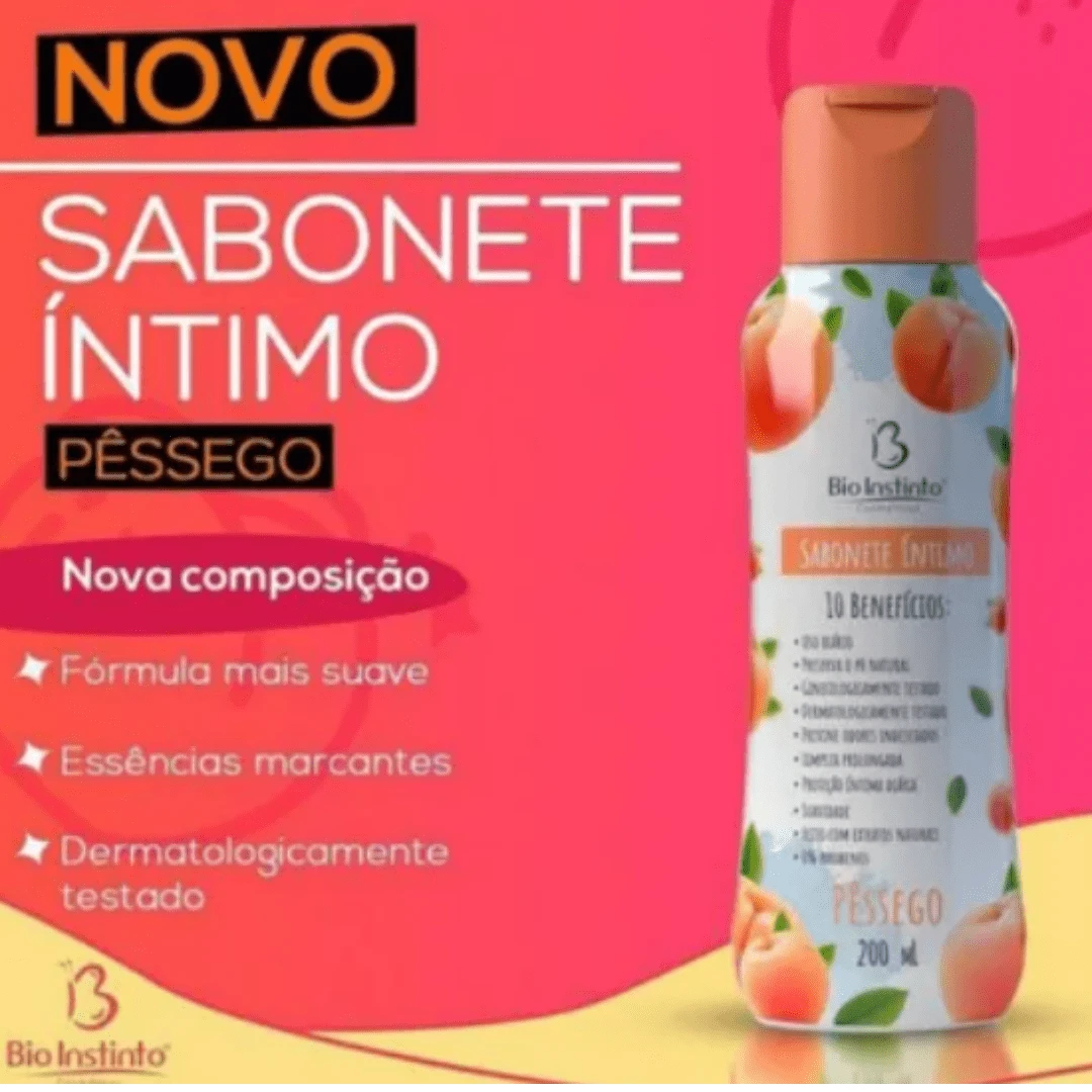 BIO INSTINCT PEACH INTIMATE LIQUID SOAP 200 ML | SHEIN USA