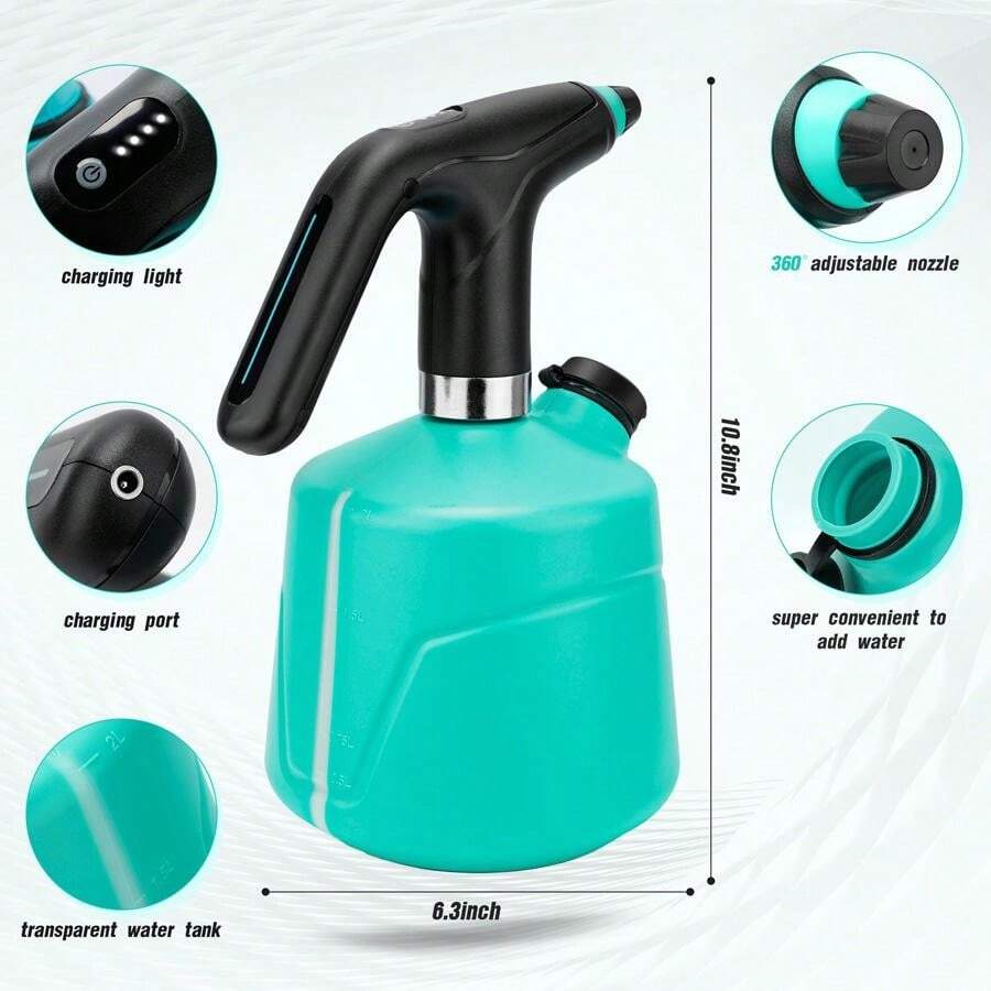 ขวดสเปรย์ไฟฟ้า 2L/0.5Gallon - โรงงานอัตโนมัติ Mister Power สเปรย์ขวดรด ...