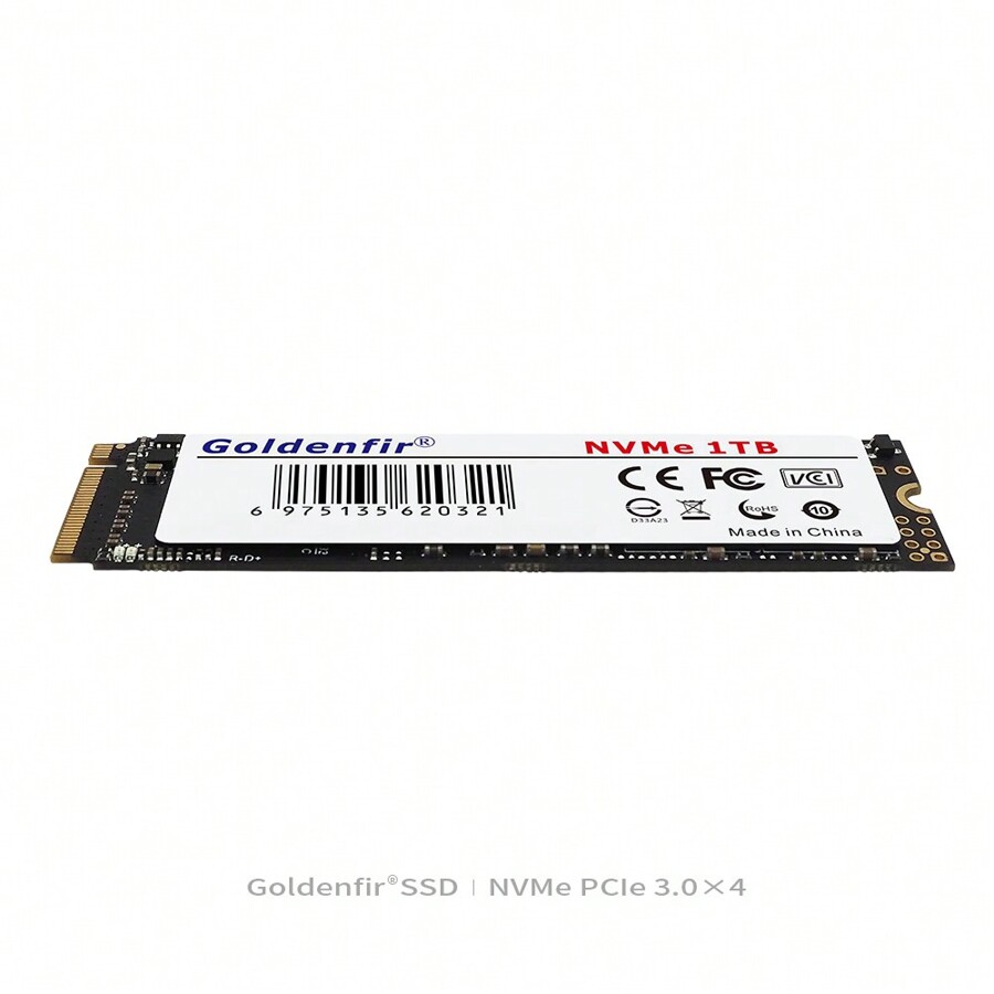 Goldenfir Goldenfir SSD M.2 NVMe 1TB 512GB 256GB 128GB PCle M2 2280 Harde Schijf Interne Solid ...