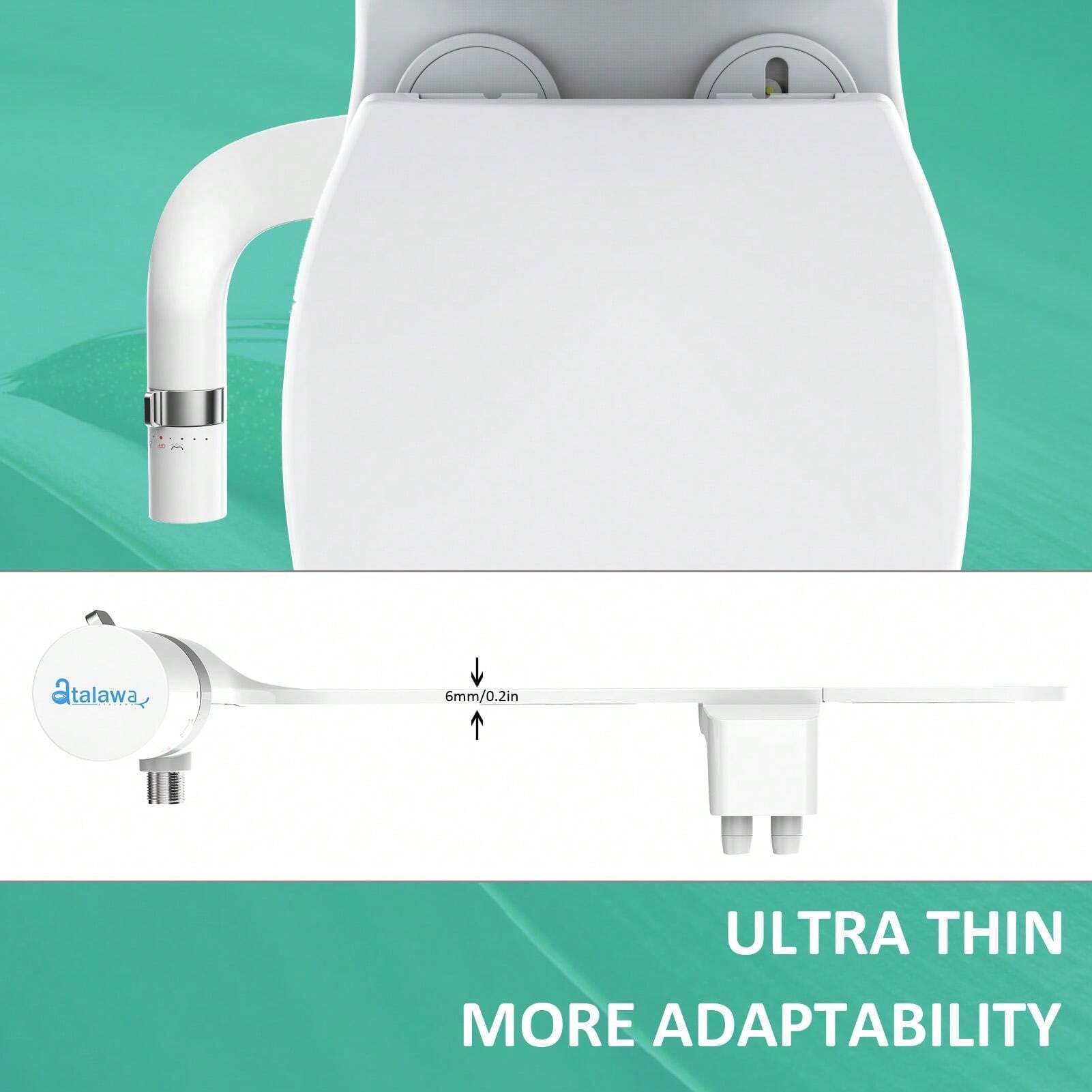 Inodoro bidet inteligente Atalawa, rociador de agua tibia sin ...