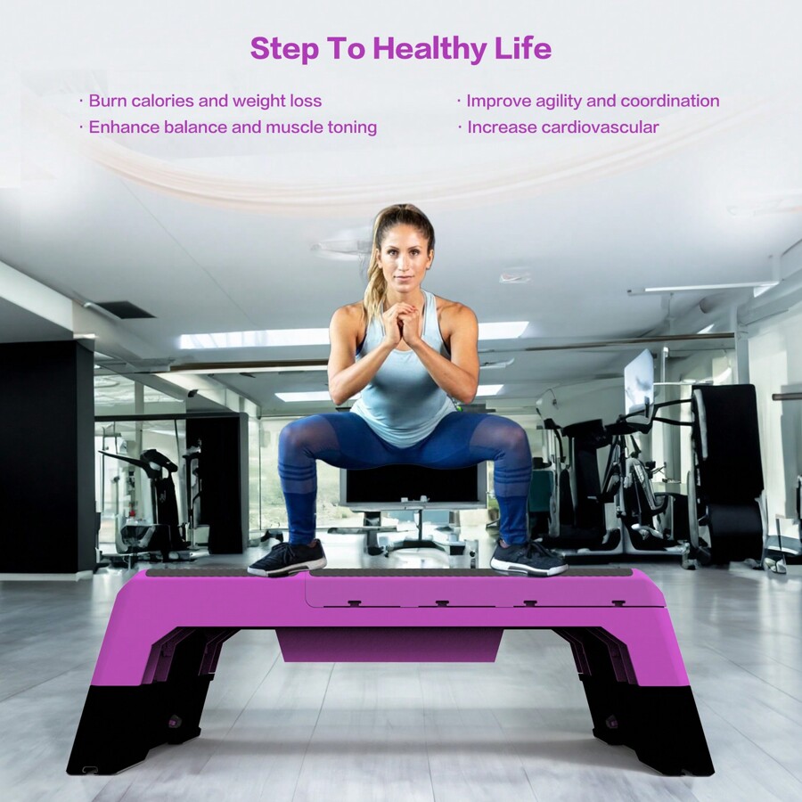 Aerobic Deck For Cardio Multifunctional Fitness Step Platform With ...