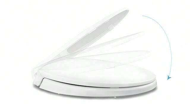 Traditional Soft Close Elongated Toilet Seat Replacement Compatible ...