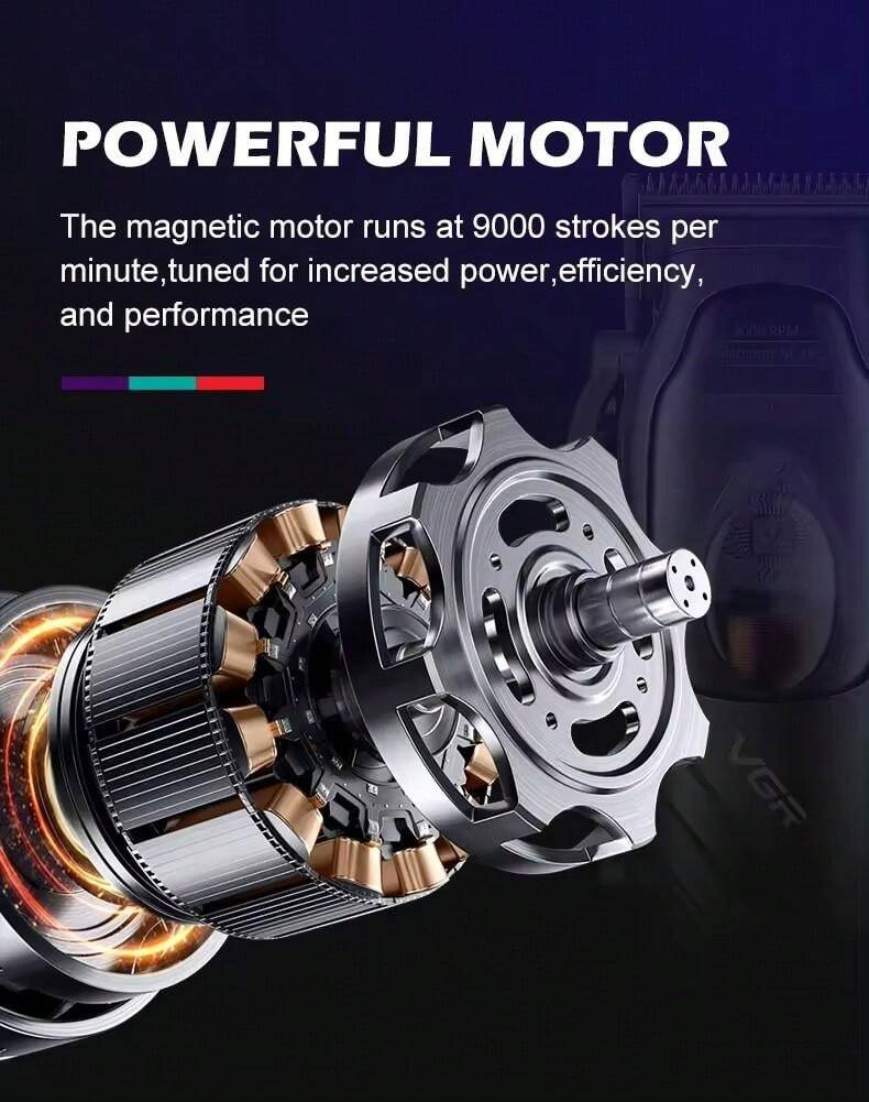 VGR VGR Tagliacapelli Professionale Wireless, Trimmer Elettrico Per Capelli, Macchina Per ...