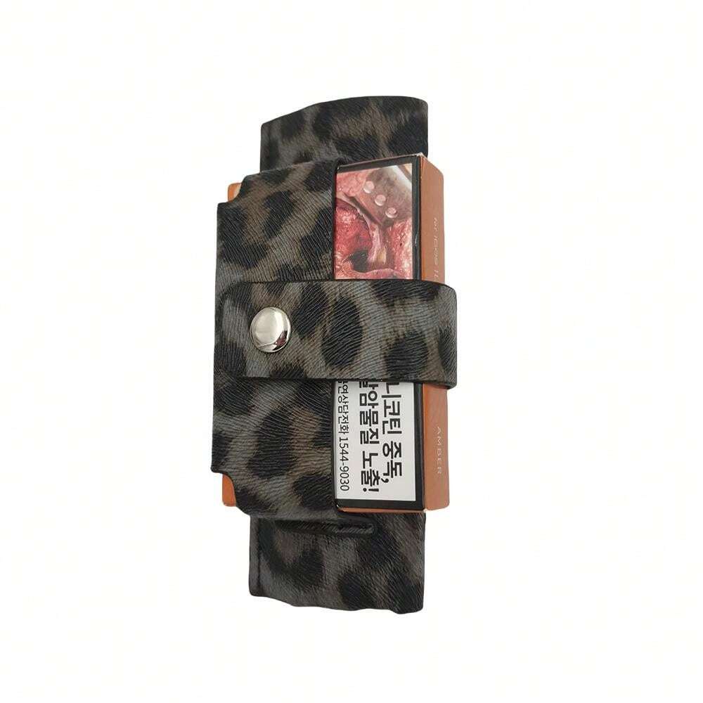 2in1 Cigarette Box For IQOS ILUMA ONE Leather Case Cigarette Skin Cases ...