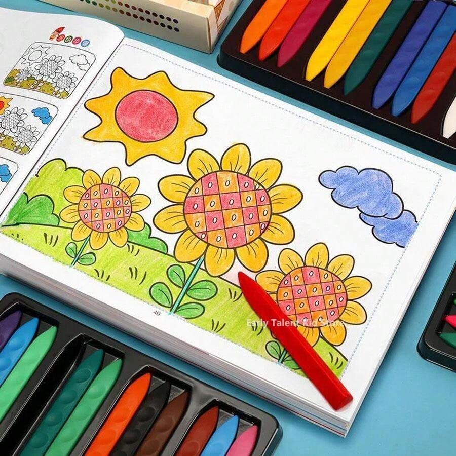 31 Pages Random A Pattern Coloring Book, Co Loring Book, Cartoon ...