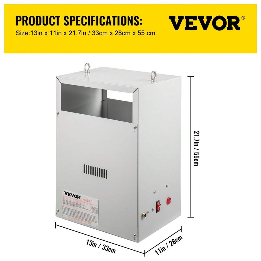 VEVOR CO2 Burner, 4 Brass Burner CO2 Generator For Plant, Liquid ...